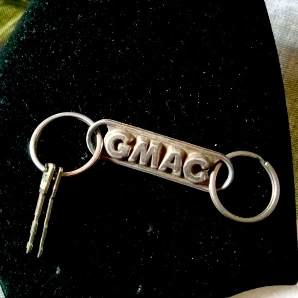 Jewelry | Gmac Silver Keychain | Poshmark